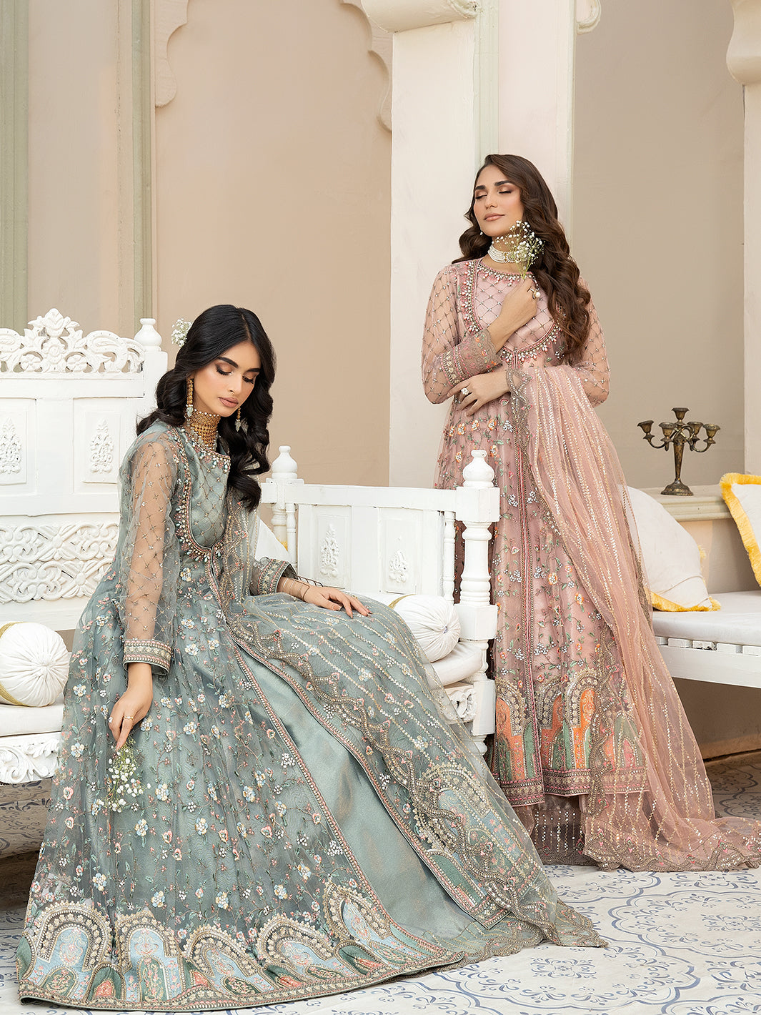 SJ-3024 PINK | Luxury Semi Formal