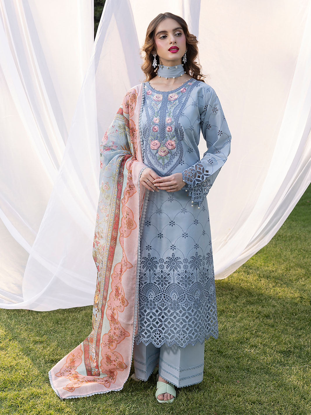 SJ-26111 Ice Blue – ShahJahan Official